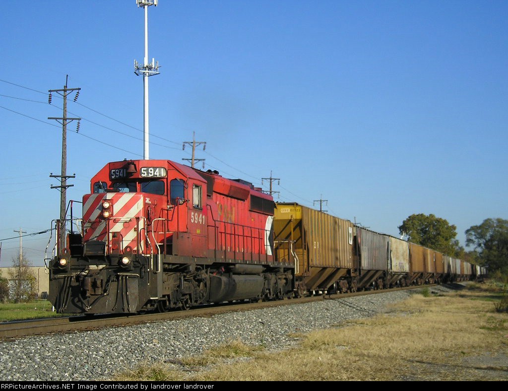 CP 5941 On CSX K 897 Eastbound